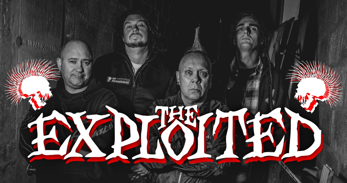 22.04.2018 | THE EXPLOITED | Zlín | Masters of Rock Café